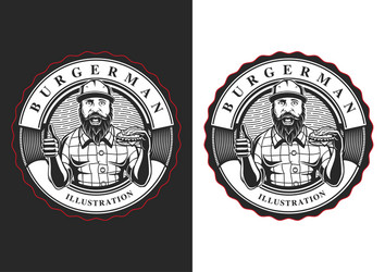 Rocker gesture colorful vintage flyer Royalty Free Vector