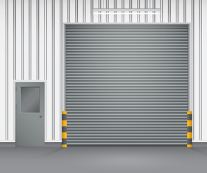 Aluminium door Royalty Free Vector Image - VectorStock