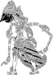 Batara brahma Royalty Free Vector Image - VectorStock