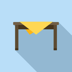 Modular furniture icon flat interior Royalty Free Vector