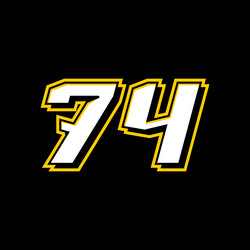 Racing Number Font Vector Images (over 3,900)