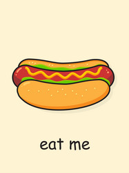 Eat Me Tag Vector Images (10)
