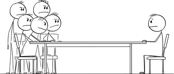 Stick Figure Job Interview Vector Images (92)