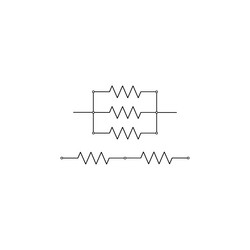 Resistor logo Royalty Free Vector Image - VectorStock