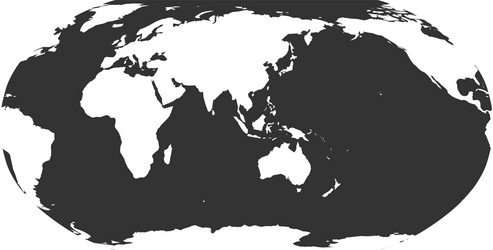 World Map in Robinson Projection with Vector Images (45)