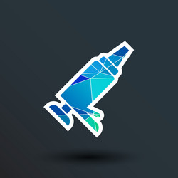 Sealer icon button logo symbol concept Royalty Free Vector