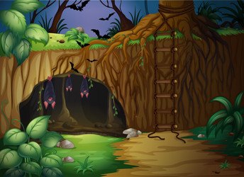 Cave Coloring Vector Images (over 2,000)