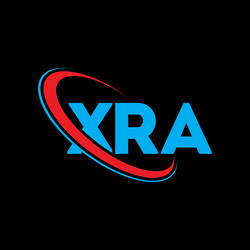 Xra logo letter design Royalty Free Vector Image