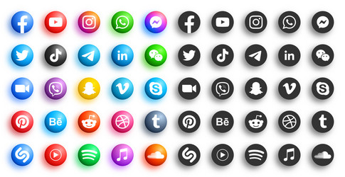 Instagram Facebook Youtube Logo Vector Images (over 610)