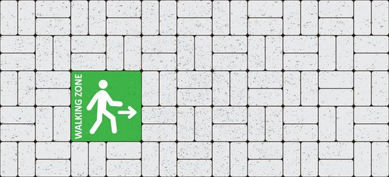 Pedestrian Walkway Sign Vector Images (over 770)