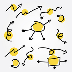 Set yoyo Royalty Free Vector Image - VectorStock