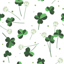 Clover background Royalty Free Vector Image - VectorStock
