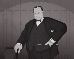 Historical people set Royalty Free Vector Image