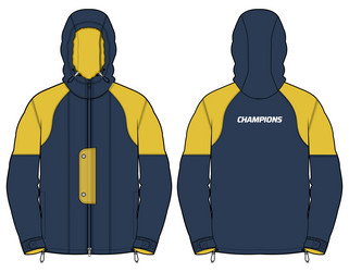 Track Jacket Template Vector Images (over 180)
