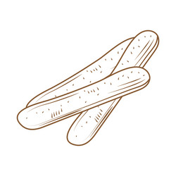 Bread Sticks Vector Images (over 4,300)