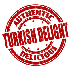 Baklava sign or stamp Royalty Free Vector Image