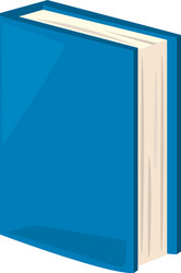 Book supply school on white background Royalty Free Vector