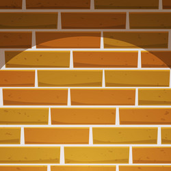 Cartoon brick wall Royalty Free Vector Image - VectorStock