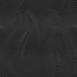 Grey waves metallic seamless texture Royalty Free Vector