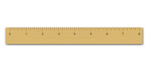 Ruler size indicators Royalty Free Vector Image