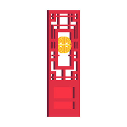 Chinese Door Decorations Vector Images (over 1,000)