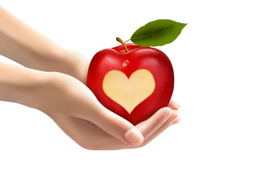 Apple Heart Vector Images (over 13,000)
