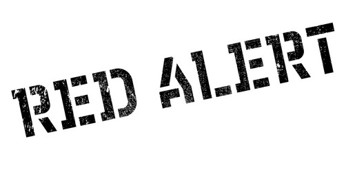 Red alert rubber stamp Royalty Free Vector Image