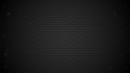Black hexagon background dark gradient backdrop Vector Image