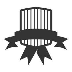 Emblem blank template logo icon brand identity Vector Image