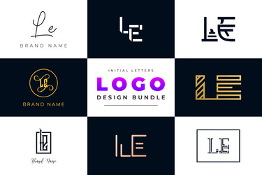 Le Monogram Vector Images (over 1,400)
