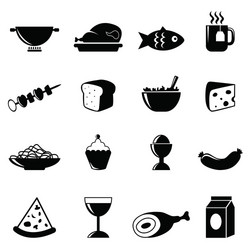 Food icon Royalty Free Vector Image - VectorStock