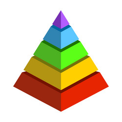 Five Level Pyramid Vector Images (over 190)