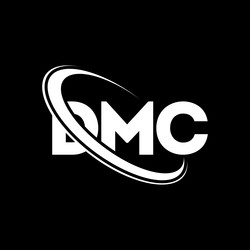 Dmc logo letter design Royalty Free Vector Image