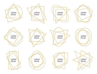 Gold Geometric Vector Images (over 200,000)