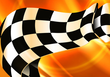 Background horizontal checkered old-style Vector Image