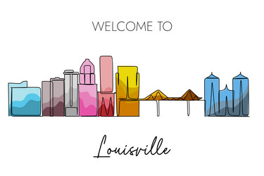 Louisville Skyline Vector Images (over 110)