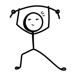 Workout Stickman Vector Images (over 150)