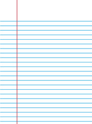 Lined paper Royalty Free Vector Image - VectorStock