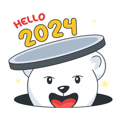 Hello 2024 Vector Images (over 130)