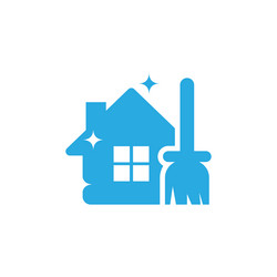 Clean house icon design template isolated Vector Image