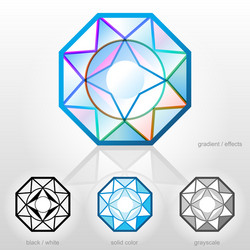 Diamond Top View Vector Images (over 280)