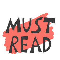 Must Read Vector Images (over 130)