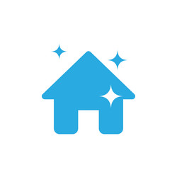 Clean house icon design template isolated Vector Image