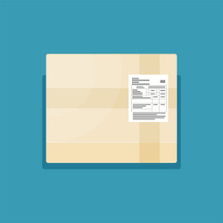 Postman with mail Royalty Free Vector Image - VectorStock