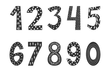 Number Tribal Numbers Vector Images (over 570)