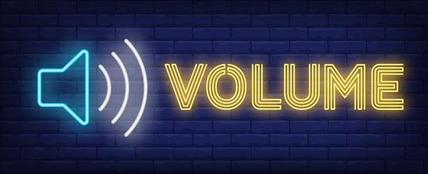 Dj neon text with audio speaker Royalty Free Vector Image