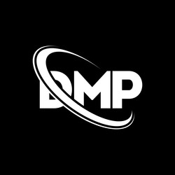 Dmp logo letter design Royalty Free Vector Image