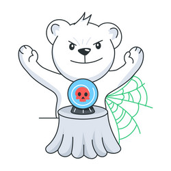 Magic globe Royalty Free Vector Image - VectorStock