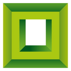 Abstract square block color logo Royalty Free Vector Image