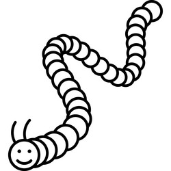 Caterpillar Outline Vector Images (over 2,300)